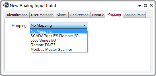 DNP3 SCADAPack Driver Guide - Specify Whether Point Mapping is Used (Points Used on DNP3 ...